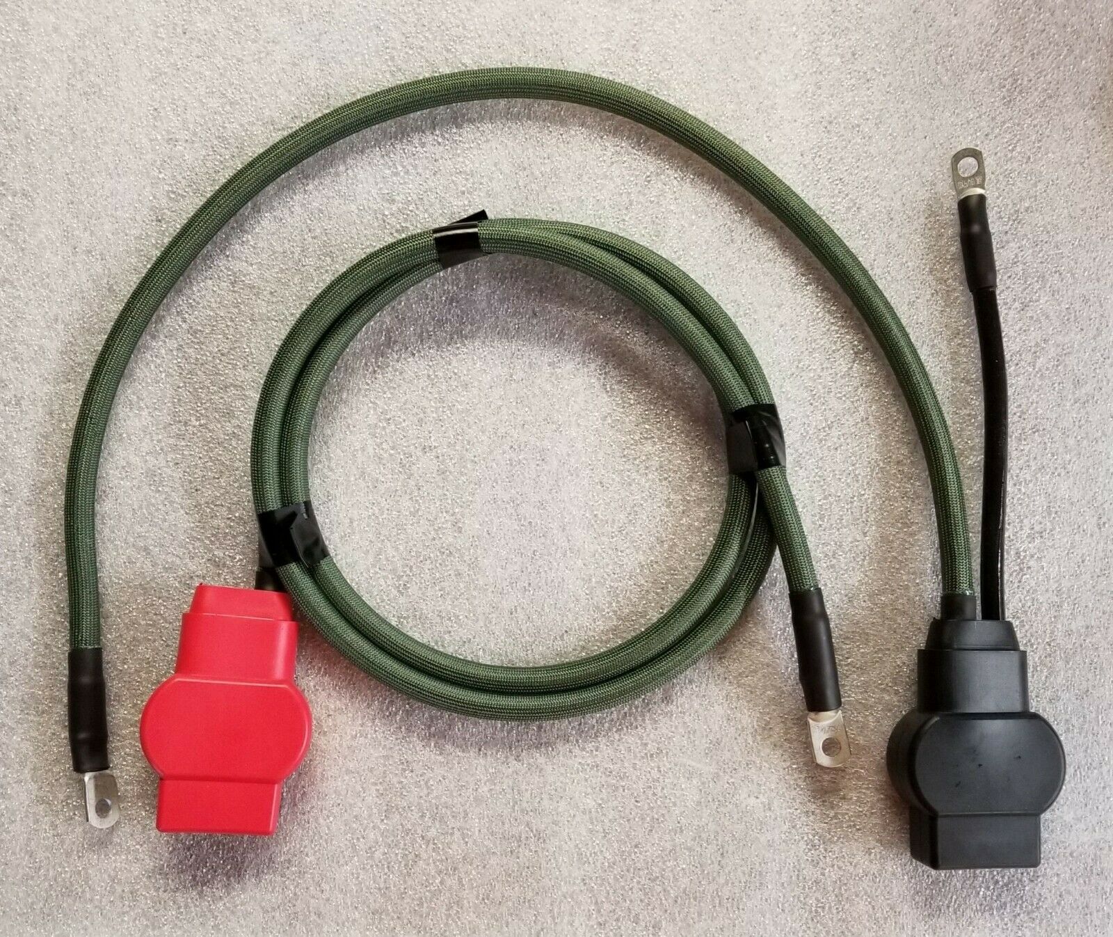 Porsche 944 battery cables | dcmachinist