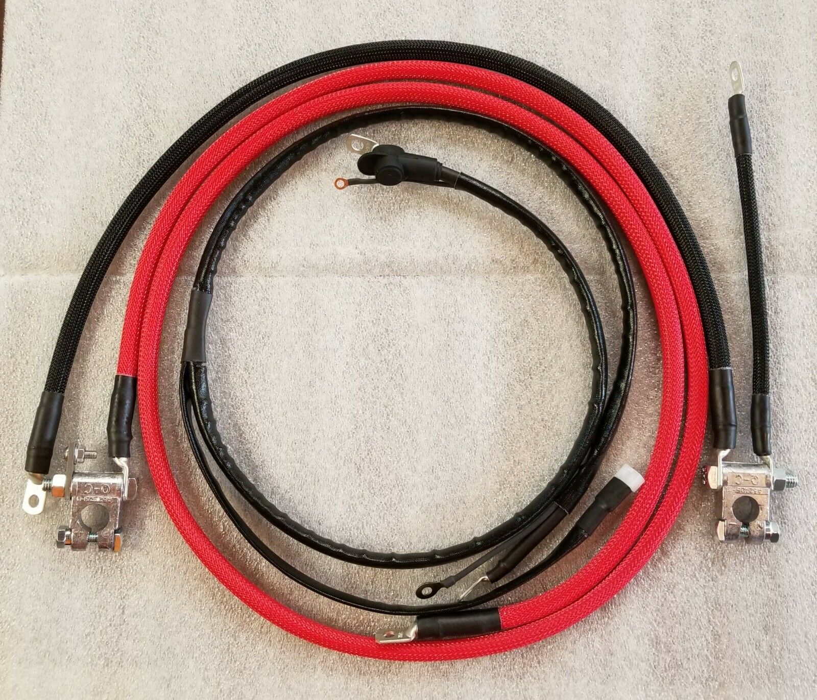 Porsche 968 Battery Cables | dcmachinist