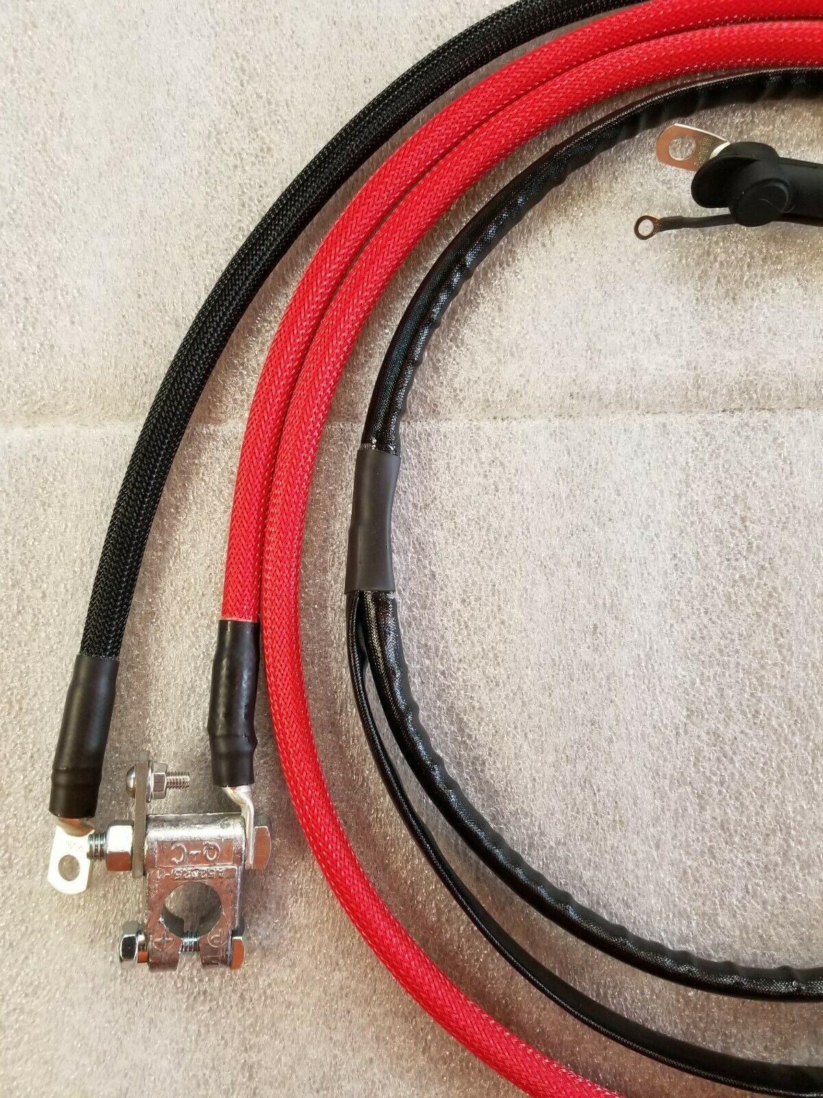 Porsche 968 Battery Cables | dcmachinist